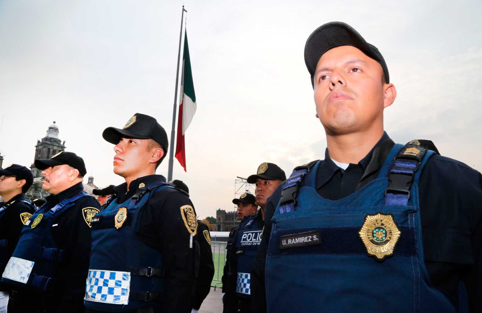 Se refuerza la seguridad con más de mil policías de la SSP-CDMX en el ... Se refuerza la seguridad con más de mil policías de la SSP-CDMX en el ...
